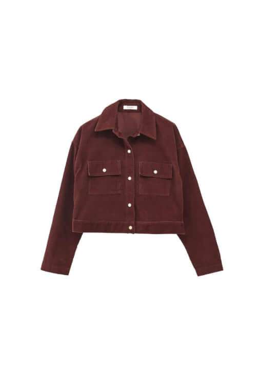 Kadife Ceket ve Şort Etek Kombini | OXXO