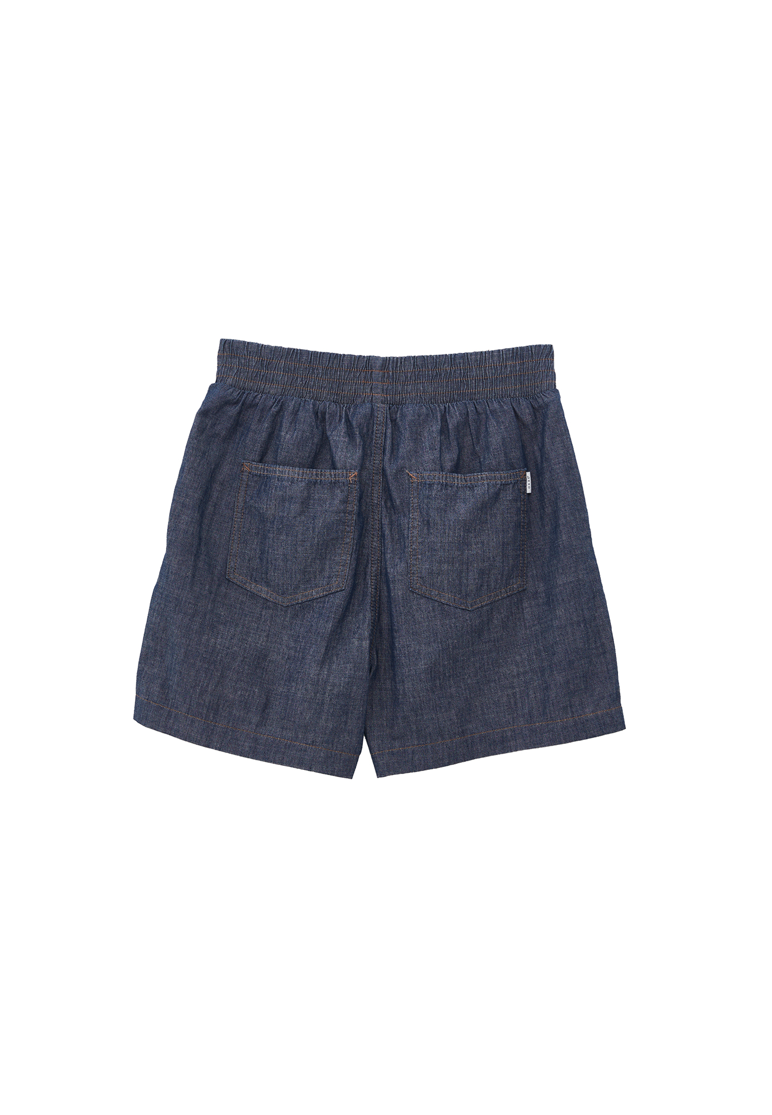 Mavi Yüksek Bel Denim Şort 25KOX-SOLANE03 | OXXO